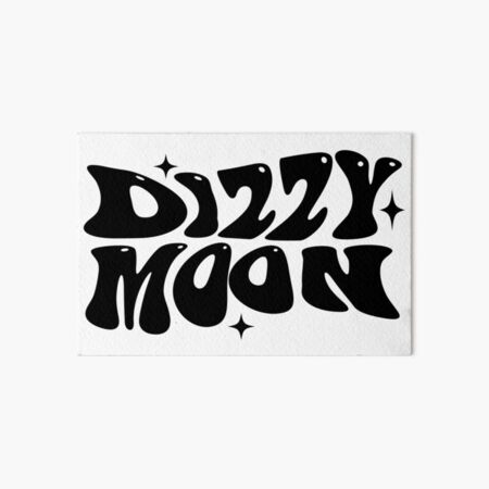 "Dizzy Moon" Art Board Print for Sale by Ash Ley | Redbubble