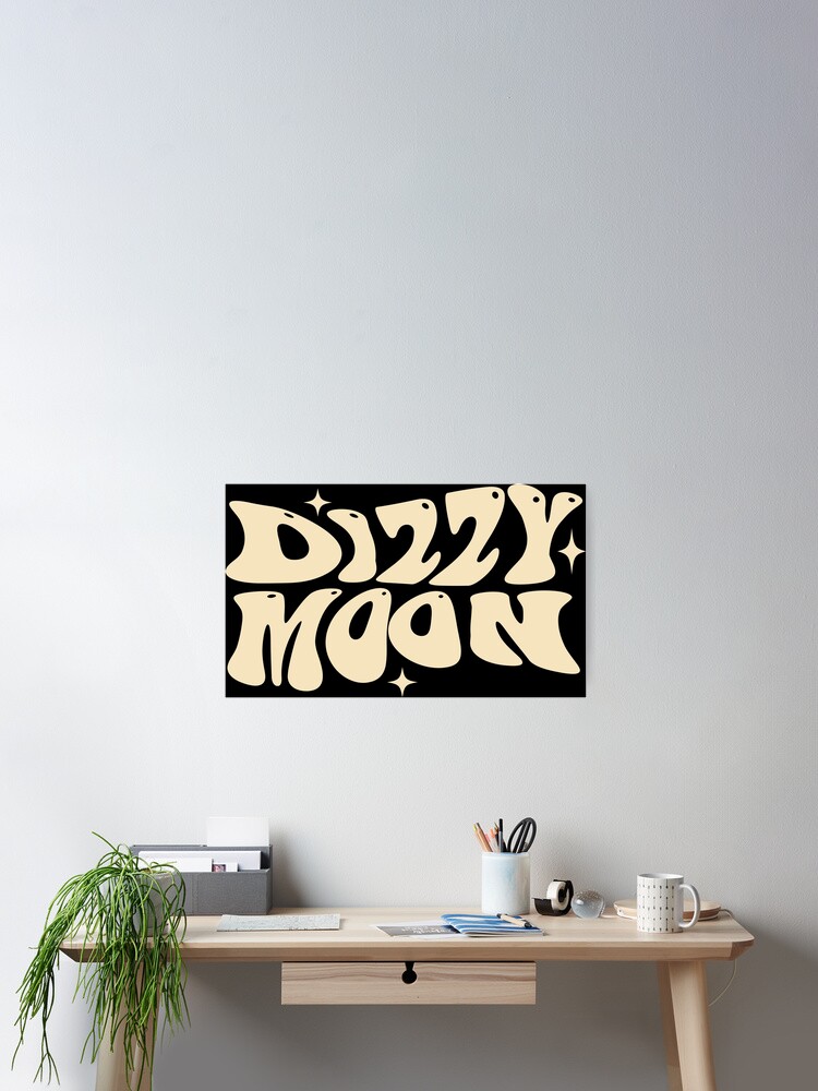 "Dizzy Moon" Poster for Sale by Ash-Ley- | Redbubble