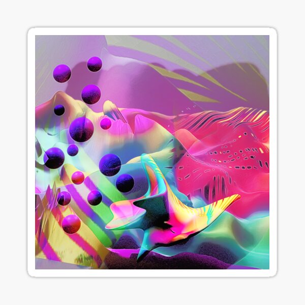 "Awoken" Sticker for Sale by layerll | Redbubble