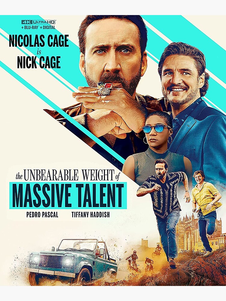 Movie Massive Talent Poster Nicolas Cage Poster Poster For Sale By Dreemzshop Redbubble
