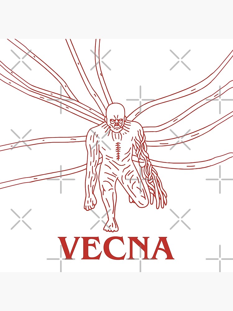 "Vecna Stranger Things" Poster von me-fe | Redbubble