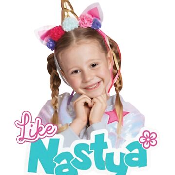 "Like Nastya " Sticker for Sale by MeganWilhelm3 | Redbubble