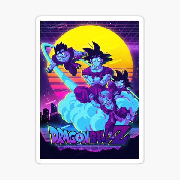 "DRAGON BALL Z" Sticker for Sale by AubreyChisolm | Redbubble