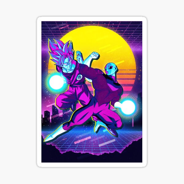 "GOKU VS JIREN" Sticker for Sale by GregoryStea56 | Redbubble