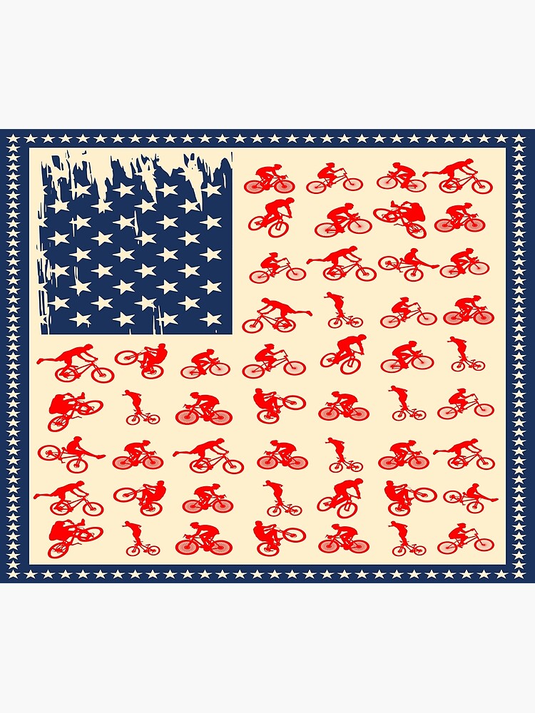 "BMX AMERICAN FLAG 02" Poster for Sale by HayleyAnn79 | Redbubble