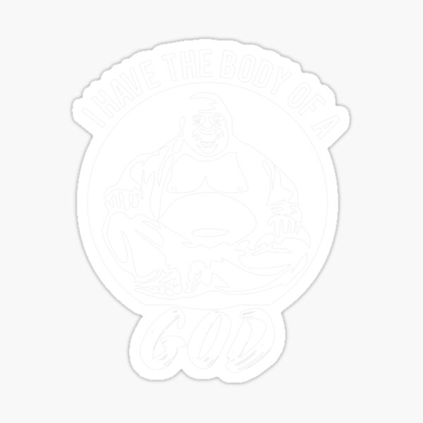 "Dad Bod I Have The Body Of A God" Sticker for Sale by PanaMaa | Redbubble