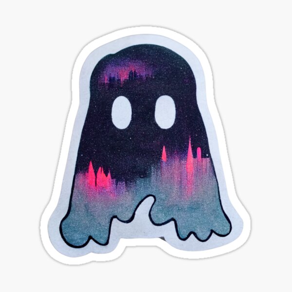 "Cute Lofi Ghost V5" Sticker for Sale by thelofidragon | Redbubble