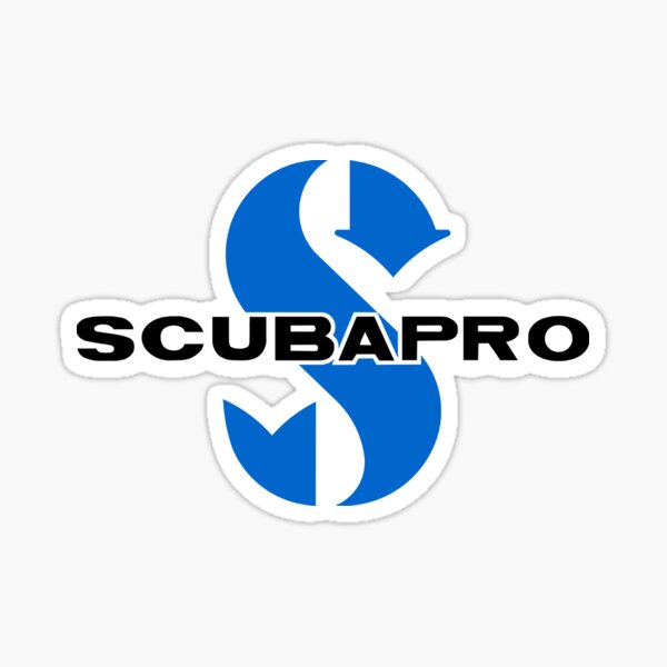 "Scubapro diving" Sticker for Sale by brittagertiepc | Redbubble