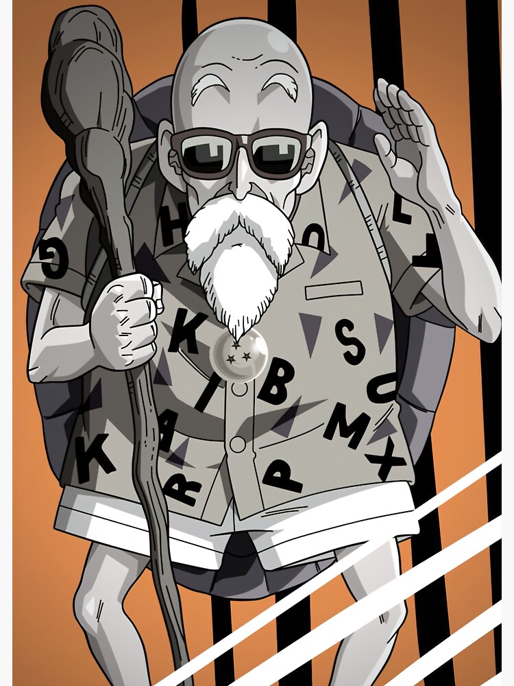 "Master Buten Dragon Ball Z" Sticker for Sale by GregoryStea56 | Redbubble