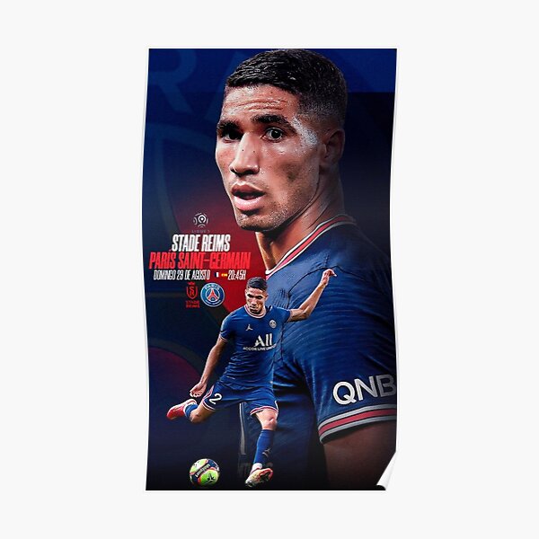 "Achraf Hakimi" Poster for Sale by enji050 | Redbubble