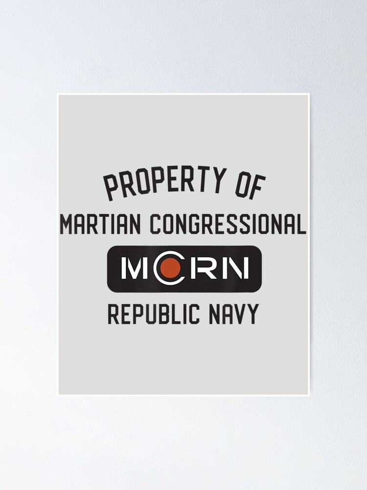 "The Expanse Property Of Mcrn" Poster for Sale by KaoriSato | Redbubble