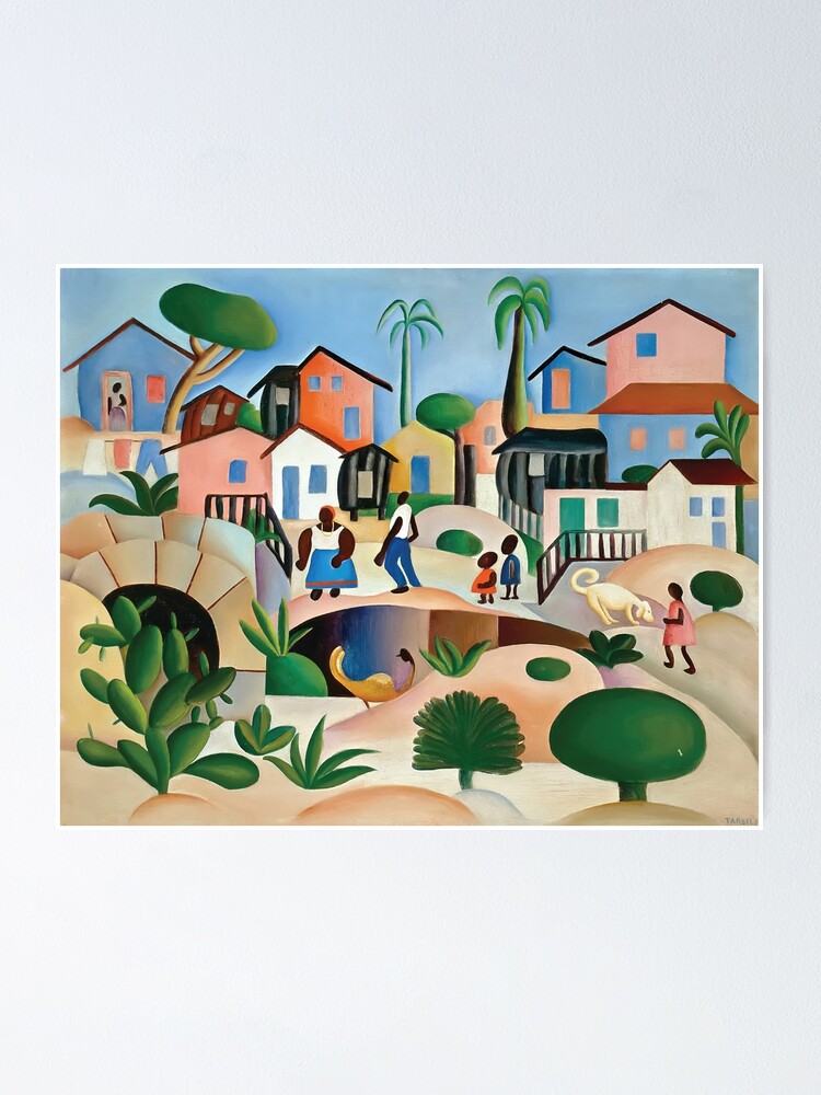 "Tarsila do Amaral Morro Da Favela 1945" Poster for Sale by ...