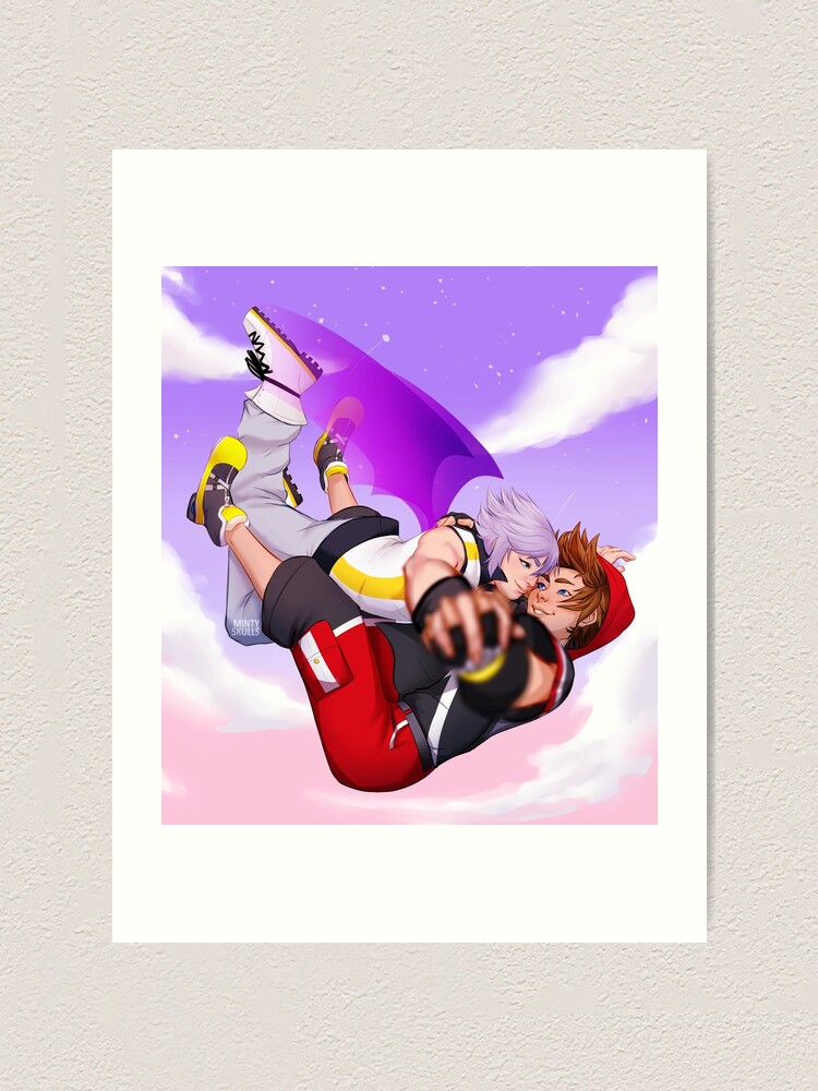 "DDD SoRiku- Background" Art Print for Sale by MintySkulls | Redbubble