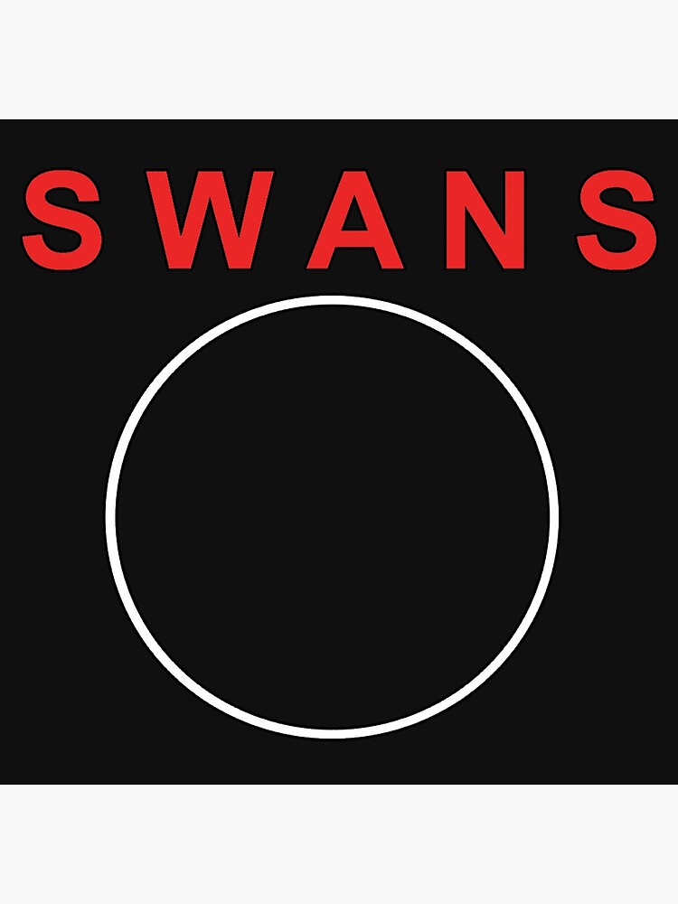 "Music Logo Swans Band Designs" Poster for Sale by Brome77 | Redbubble