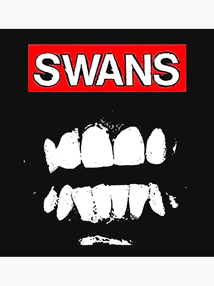 "Music Logo Swans Band Designs" Poster for Sale by Brome77 | Redbubble