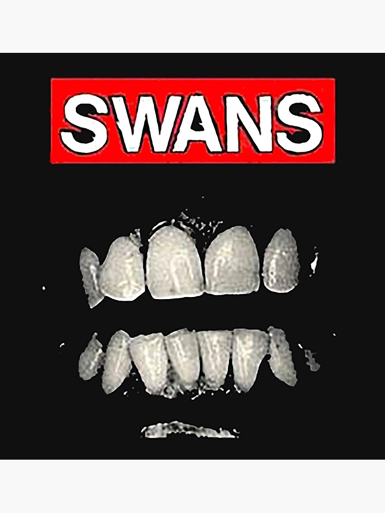 "Music Logo Swans Band Designs" Poster for Sale by Brome77 | Redbubble