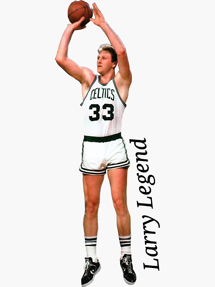"Larry bird" Sticker for Sale by olgaedithem | Redbubble