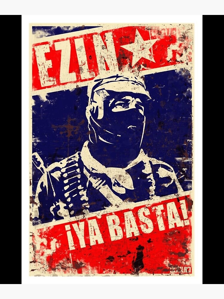 "EZLN, Subcomandante Marcos Poster" Art Print for Sale by whittybimler2 ...