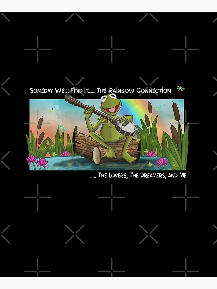 "The Rainbow Connection T Shirt" Poster for Sale by CristeAnneliese ...