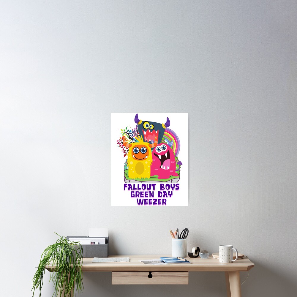 Póster «Mapa de campo de destino de Hella Mega Tour, bootleg de hella ...