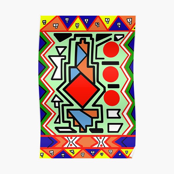 "Ndebele women," Poster for Sale by catherine6401 | Redbubble