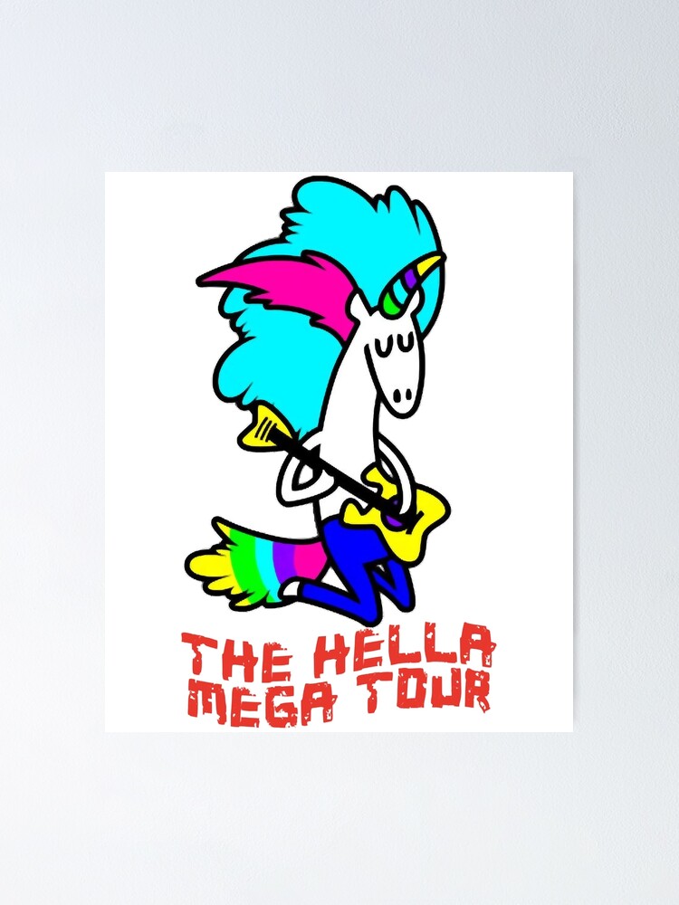 "The Mega Tour Hella Event 2022" Poster for Sale by Pelotonshop15 ...