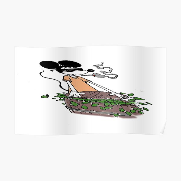 "Overflow - Sticky Micky" Poster for Sale by jaymz666 | Redbubble