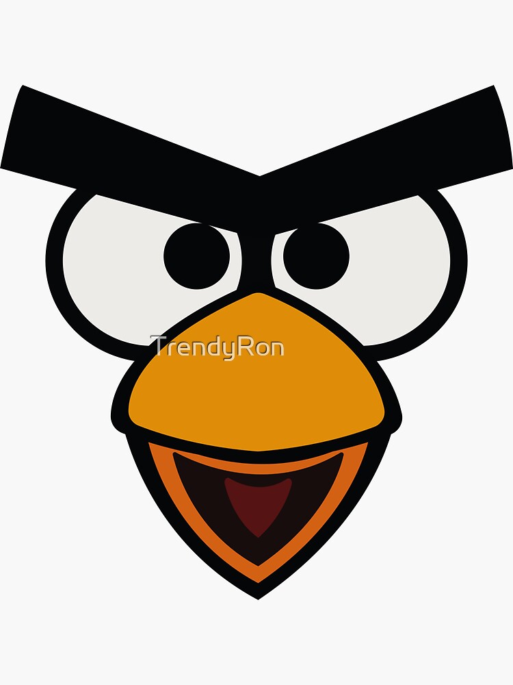 "Funny Bird " Sticker for Sale by TrendyRon | Redbubble
