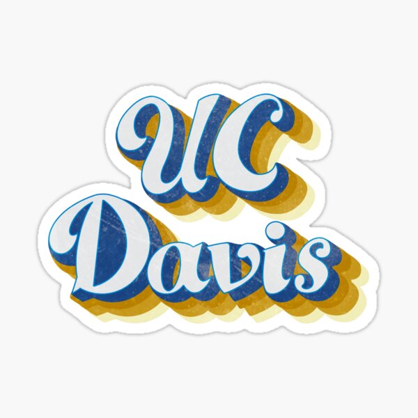 "Retro UCD" Sticker for Sale by UCDDesigns | Redbubble