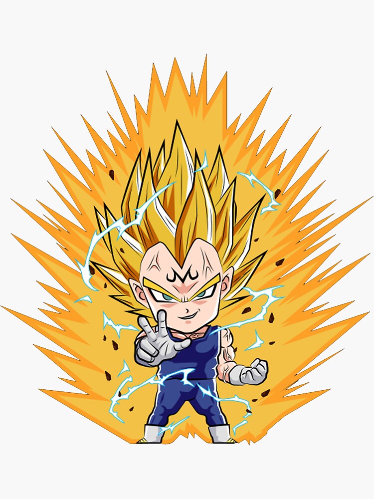 "Goku chibi strong" Sticker for Sale by Cuong339 | Redbubble