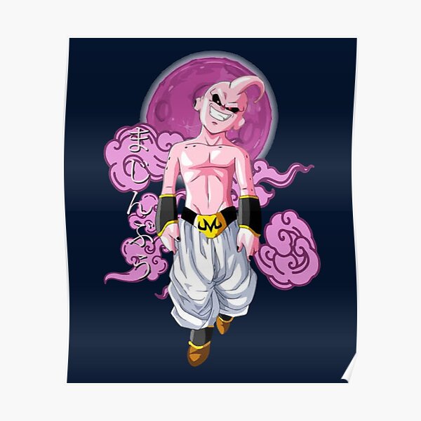 "Majin Buu Kid DragonBall" Poster for Sale by Cuong339 | Redbubble
