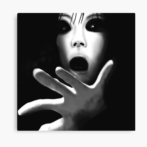 "The Grudge" Canvas Print for Sale by chicken67890 | Redbubble