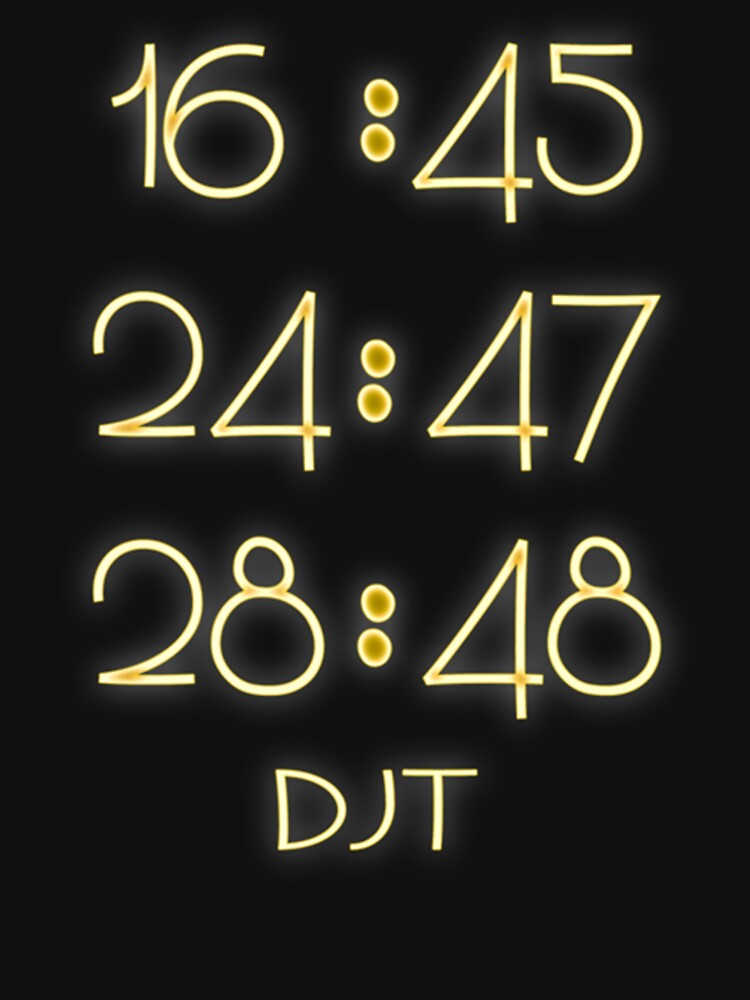 "Reelect Trump 16 45 24 47 28 48 DJT President Donald Trump Returns ...