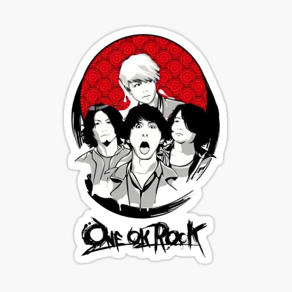 "One Ok Rock a One Ok Rock a One Ok Rock" Sticker for Sale by Murilson ...