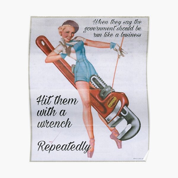 "Privatization is a Racket" Poster for Sale by TheREALFlyDog | Redbubble