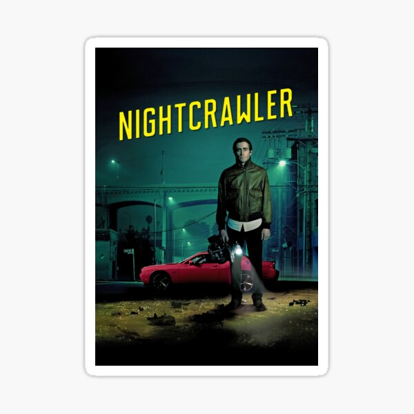 "Nightcrawler" Sticker for Sale by dirkkonig | Redbubble