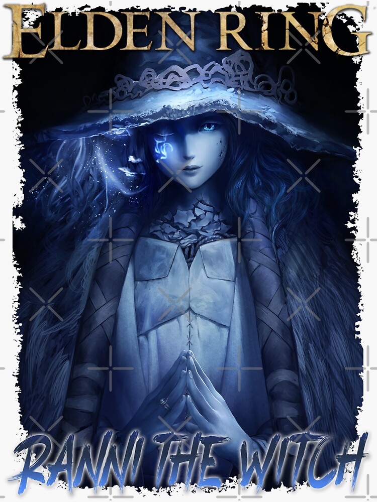 "Ranni Elden Ring" Sticker for Sale by Hunter-Wolfman | Redbubble