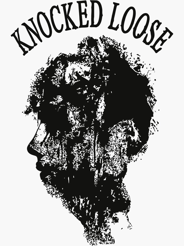 "Knocked Loose " Sticker for Sale by Interior1475 | Redbubble