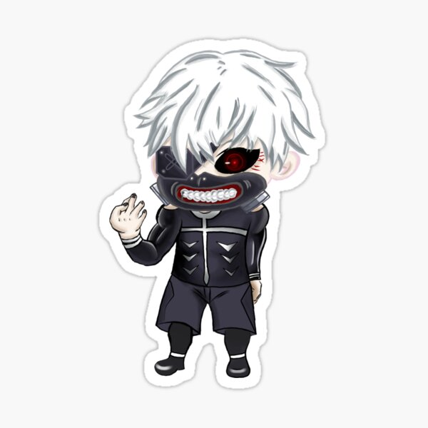 "Kaneki" Sticker by jstudiosoregon | Redbubble