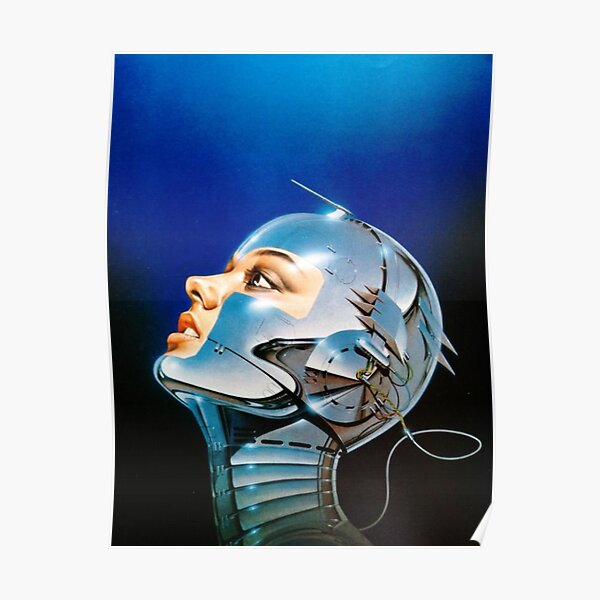 "Gynoid Hajime Sorayama" Poster for Sale by mildleikrd | Redbubble