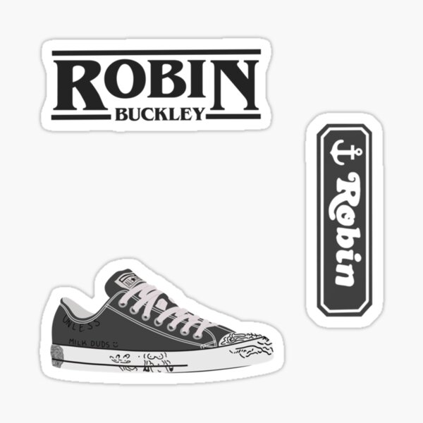 "A Robin Buckley Stranger Things Pack Black V2 " Sticker for Sale by ...