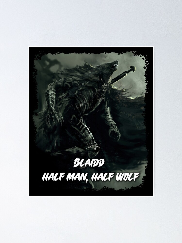 "Blaidd Elden Ring" Poster for Sale by Hunter-Wolfman | Redbubble