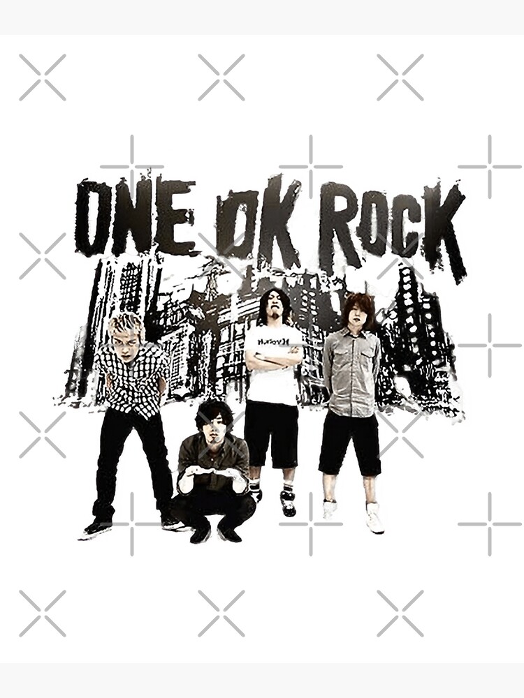 Lámina metálica «One Ok Rock, One Ok Rock, One Ok Rock» de Gailoll ...