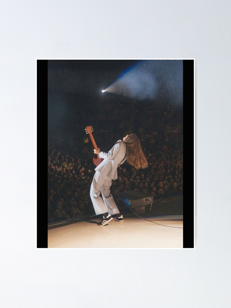 "danielle haim doing a guitar solo " Poster for Sale by GerdaErica ...