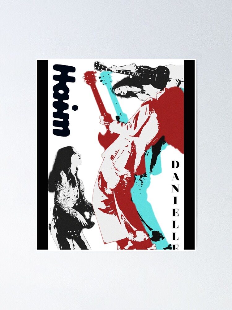 "danielle haim retro " Poster for Sale by GerdaErica | Redbubble