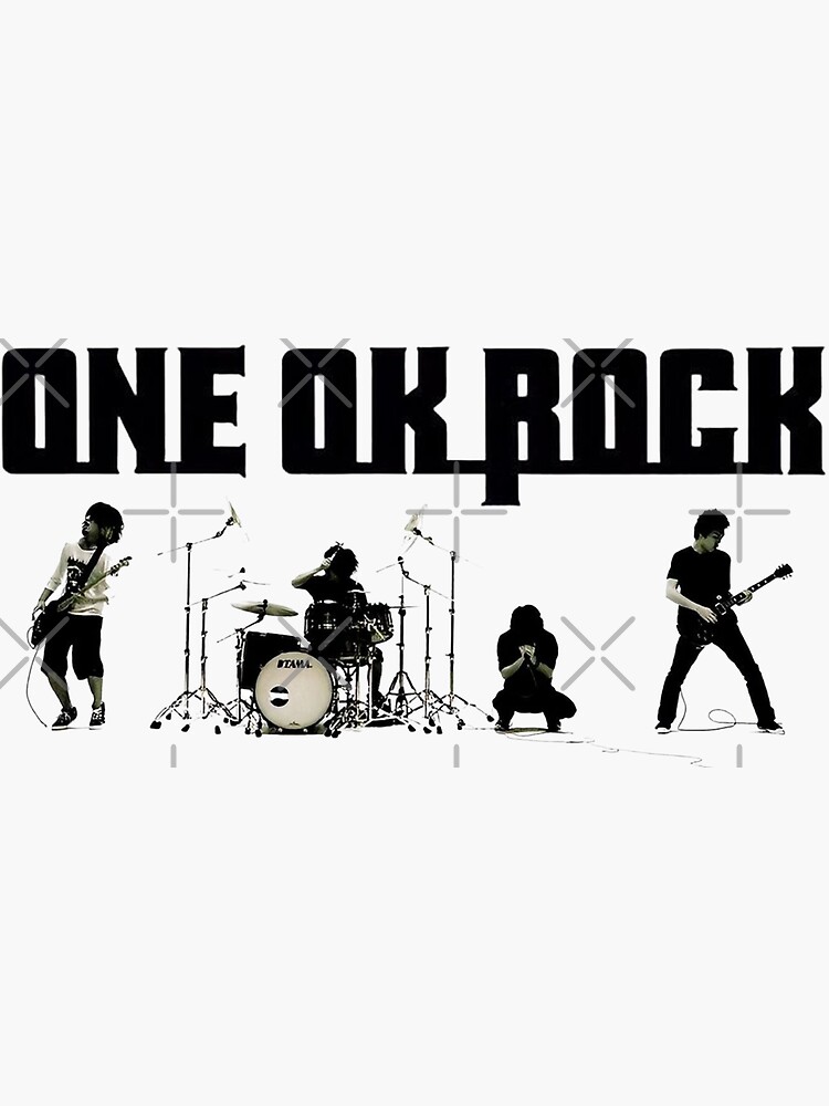 "One-Ok-Rock ein One-Ok-Rock ein One-Ok-Rock" Sticker von Gailoll ...