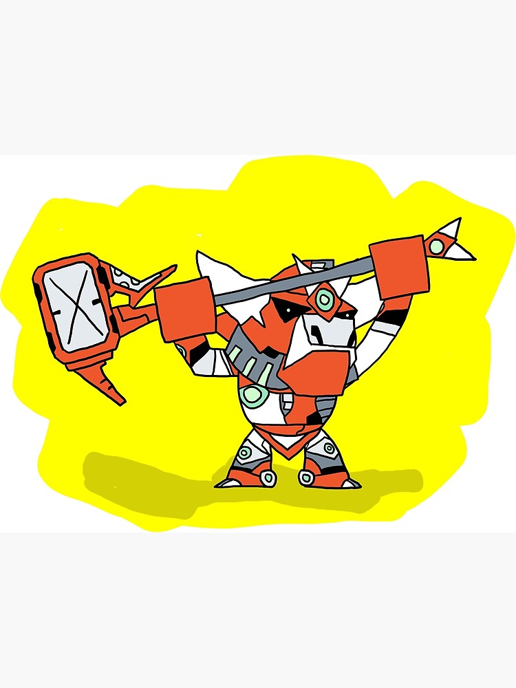 Brawlhalla Mecha Teros Art Print By Clunse Redbubble