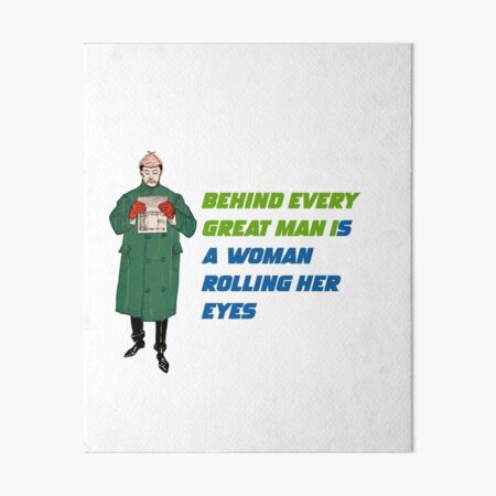 "Great Man funny meme" Art Board Print for Sale by zeeezoom | Redbubble