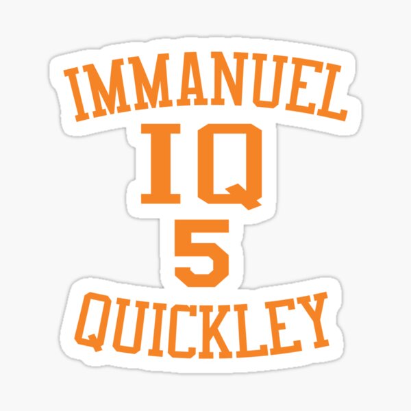 "Immanuel Quickley New York Knicks Sticker" Sticker for Sale by ...