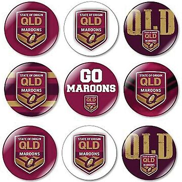 "of queensland maroons Long " Poster for Sale by peaceloveNH | Redbubble